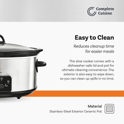 6 QT Programmable Slow Cooker